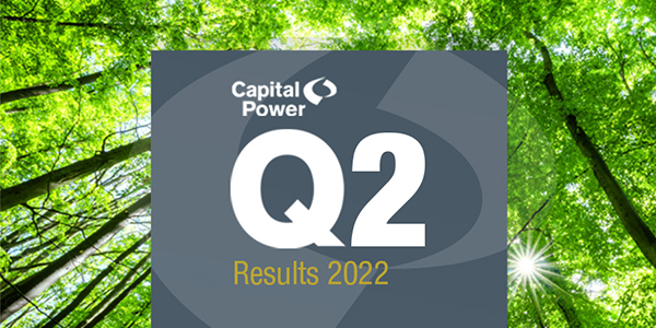 Capital Power reports strong second quarter results, increases its 2022 financial guidance, and ...